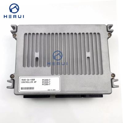 China PC130-7 PC200-7 PC240-7 PC290-7 PC360-7 Remote Control For Komatsu Excavator 7835-26-1009 ECU Engine Controller Unit Parts for sale