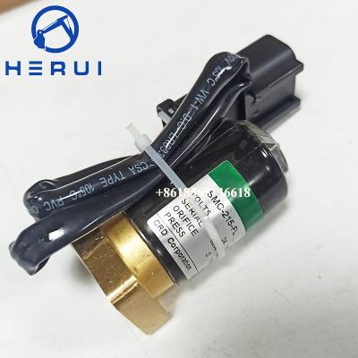 China 17A-15-17271 561-15-47210 Solenoid Valve For Komatsu Wheel Loader WA380-3 WA600-3 WA700-1 WA800-2 WA250 WA380 for sale