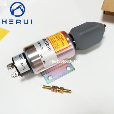 China SA-3838-24 SA-3838 24V Stop Solenoid For Cummins 2003-24E7U1B1S2A 3 Terminals for sale