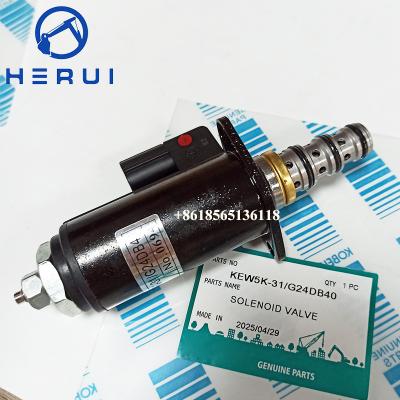 China YN35V00020F1 For Kobelco SK200-3 SK200-5 KWE5K-31/G24DB40 Excavator Parts Proportional Solenoid Valve for sale