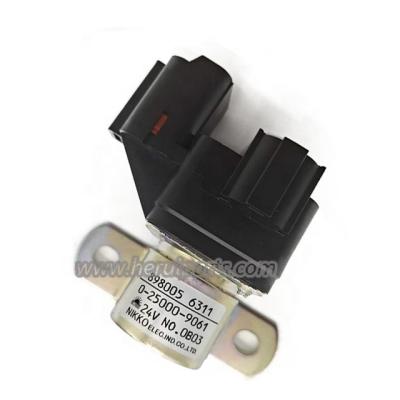 China OEM/Original New Starter Motor Relay for Hitachi Excavator 4JJ1 Model with 6 Months Warranty Part Number 8980056311 for sale