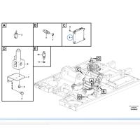 China EC210 EC240 EC290 Excavator Control Panel for  VOE60100000 ECU Controller 60100000 for sale