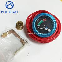 China Oil Pressure Indicator Water Temperature Gauge 1W7550 for Bulldozer D7G Excavator Wheel Loader for sale