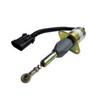 China R300 R335 Diesel Engine Parts 24V 6CT 8.3 Fuel Pump Stop Solenoid for Hyundai Excavator Parts 3939019 for sale