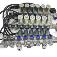 China PC200-8 20Y-60-41611 Solenoid Valve Assembly for Komatsu Excavator for sale