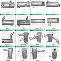 China Muffler Clamp VOE14528382 EC135B EC140B EC160B EC180B EC210B EC210D for   Excavator Exhaust System Clamp 14528382 for sale