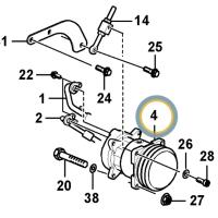 China VOE 14649606 Air Conditioning Compressor EC200B EC200D EC210B EC210D EC220D EC220E EC240B EC250D EC290B for  Excavator for sale