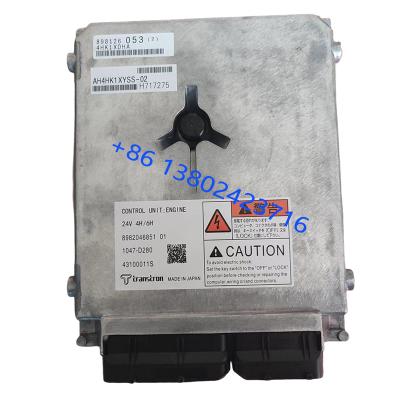 China 4HK1XYSJ-02 Engine Controller 8981260560 ECU for Excavator JS200LC for sale