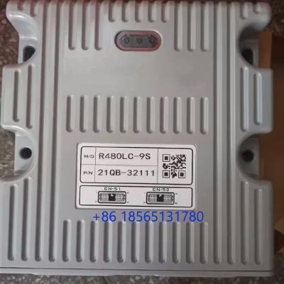 China For Hyundai Excavator R480LC-9S  ECM Controller Unit 21QB-32111 3408501 ECU Aftermarket New With Program Control Panel for sale