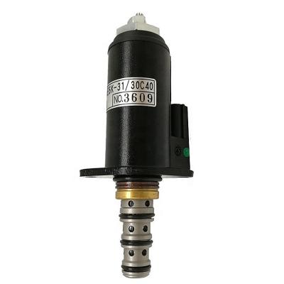 China SK200-3 SK220-3 KDRDE5K-31-30C40-101 Solenoid Valve YN35V00019F1 for Kobelco Excavator Spare Parts for sale