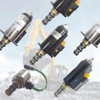 China Excavadora Solenoide Solenoid Valve Coil Block Set Excavator Solenoid Valve for  Hyundai  Hitachi Doosan for sale