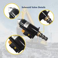 China Excavadora Solenoide Solenoid Valve Coil Block Set Excavator Solenoid Valve for  Hyundai  Hitachi Doosan for sale