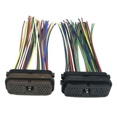 China E320D Computer Board Controller Wire Plugs Excavators 320D ECU Connector Plug for for sale
