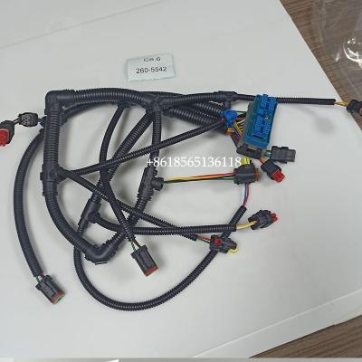 China E323D Excavator Harness 260-5542 2605542 for  CAT C6.6 Engine Wiring Harness 2605542 260-5542 for sale