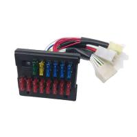China DH220 DH225 DH330 Fuse Box Wiring Harness for Doosan Excavator Parts 2510-1010 2510-1008 for sale