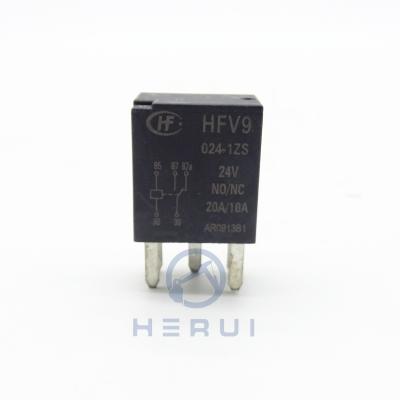 China 12/24VDC 301-1C-C-R1 U01 Excavator Relay 35A/20A 5 Feet for sale