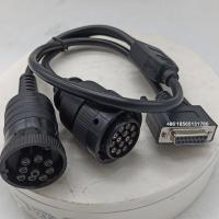 China For  ET3 9+14 Pin Cable 9 Pin and 14 Pin Truck Excavator Diagnostic Tool III Communication Adapter III for sale