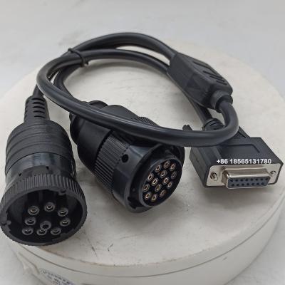 China For  ET3 9+14 Pin Cable 9 Pin and 14 Pin Truck Excavator Diagnostic Tool III Communication Adapter III for sale