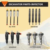 China 09500-5344 095005344 Fuel Injector 6HK1 for Isuzu Fuel Injector 095005344 Excavator Parts for sale