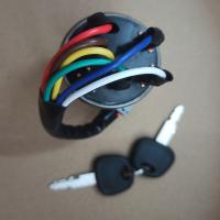 China High Quality Ignition Switch 2 Keys 4TVN94 for Yanmar Hyundai Excavator R55-7 R60-7 Excavator Engine  Parts for sale