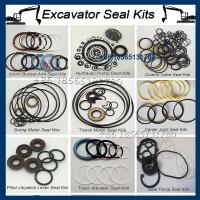 China SK200 SK200-8 SK200-2 SK200-3 SK200-5 SK200-6 Boom Bucket Arm Seal Kit for Kobelco Excavator Hydraulic Cylinder Repair Kit for sale