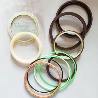 China For Doosan Dx225 Boom Bucket Arm Cylinder Seal Kit DX225 Excavator Hydraulic Oil Seal for sale