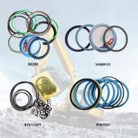 China Excavator Machinery Arm Cylinder Repair Kit for CASE CX210 Hydraulic ARM Cylinder Seal Kits LZ007640 for sale