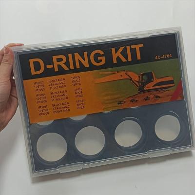 China 1P3700 1P3702 1P3703 1P3704 1P3705 1P3706 1P3707 1P3708 Excavator Oil Seal Box 4C-4784 D-ring Kit O Ring Box for sale