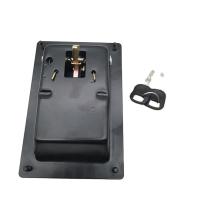 China E70B E120B E200B Reverse Lock Cab Door Lock for  Excavator Parts for sale