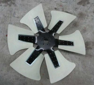 China Excavator  Fan Blade 6 Holes 6 Blades 6D125 Engine  Cooling Fan for komatsu Pc450-8 for sale