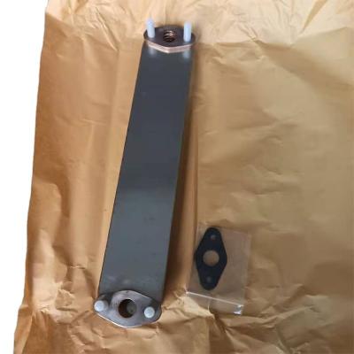 China High quality 3066 E3066 E320B E320C Excavator S6K Engine Oil Cooler Core 125-2970 1252970 for for sale