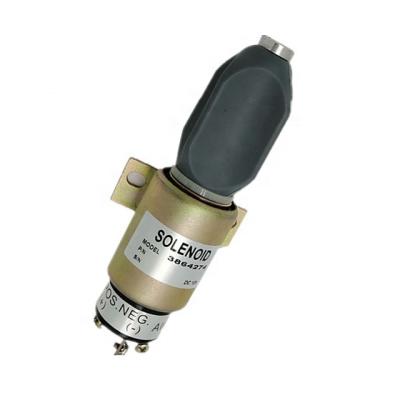 China 3864274 Solenoid Valve for Hyundai R210LC-7H R210-7 R210LC-7 Excavator Parts 24V Stop Valve for sale