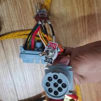 China Engine Test Harness Inspection Connection Wiring Harness Use for  Excavator C/D Engine Wire Harness for sale