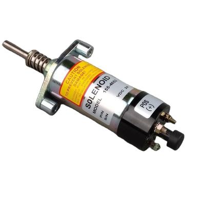 China E330B E330C E330 3306 Engine Solenoid Valve 155-4653 for  Excavator Stop Solenoid 1554653 for sale