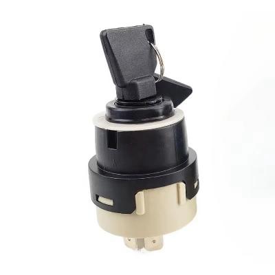 China Excavator Spare Parts 3cx 4cx JS200 Ignition Switch With 2 Keys 9 Wires for JCB  701/80184 50988 85804674 for sale