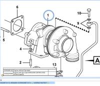 China Common Rail Turbocharger 21647837 20873313 for Excavator EC210B EC210BLC D6E Engine Turbo for sale