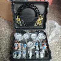 China Construction Machinery Parts 5 Gauges Hydraulic Pressure Test Kit Measurement Tool for Excavators for sale