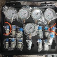 China Construction Machinery Parts 5 Gauges Hydraulic Pressure Test Kit Measurement Tool for Excavators for sale