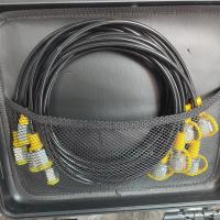 China Construction Machinery Parts 5 Gauges Hydraulic Pressure Test Kit Measurement Tool for Excavators for sale