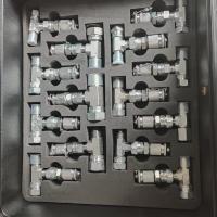 China Construction Machinery Parts 5 Gauges Hydraulic Pressure Test Kit Measurement Tool for Excavators for sale
