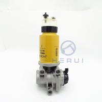 China 212-3657 1908977 235-8725 3713599 Fuel Priming Pump with Filter Fuel Water Separator for 322C 329D 336D 570B 637G 770 for sale
