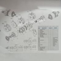China HPV95 Hydraulic Pump Repair Kit Pump Spare Part for KOMATSU PC200-6 PC200-7 Excavator for sale