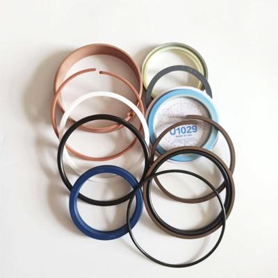 China Arm Boom Bucket Hydraulic Cylinder Repair Seal Kit For E320 E320B E320C E320D  Excavator Parts for sale