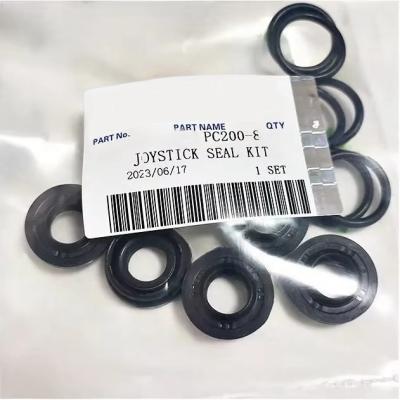 China PC200-8 Excavator Joystick Seal Kit for Komatsu Excavator Parts PC200-1/2/5/6/7/8 PC210 PC220 Pilot Valve Seal Kits for sale