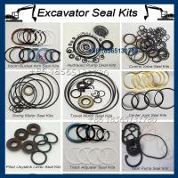 China DH220LC-7 DH225LC-7 Excavator Hydraulic Cylinder Repair Kit Boom Bucket Arm Seal Kit for Doosan Solar 225lc 220lc-7 Repair Kits for sale