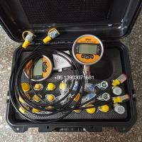 China Hydraulic Hammer 0-60 Mpa XZTK-70MD Pressure Test Gauge Diagnostic Tool Adapter Precision Digital Pressure Gauge for sale