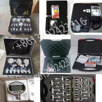 China Universal Digital Hydraulic Gauges Excavator Hydraulic Test 2 Gauge Kit 0-60Mpa Pressure Gauge for sale