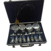 China Hydraulic Pressure Test Kit 4 Gauges for Excavators Pressure Gauge Diagnostic Tools for sale