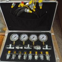 China High Quality 4 Gauge Hydraulic Pressure Gauge Set For Excavator Hydraulic Pressure Measurement Kit for sale