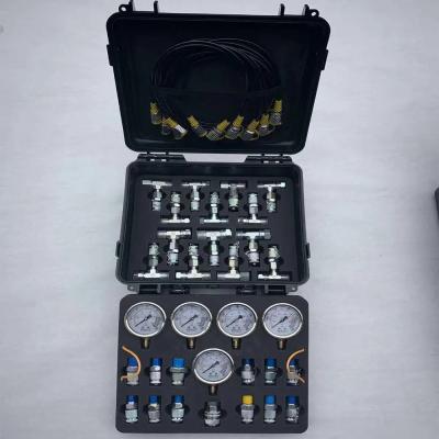China Hydraulic Pressure Gauge Set Diagnostic Test Kits for Excavator Engine Parts for sale